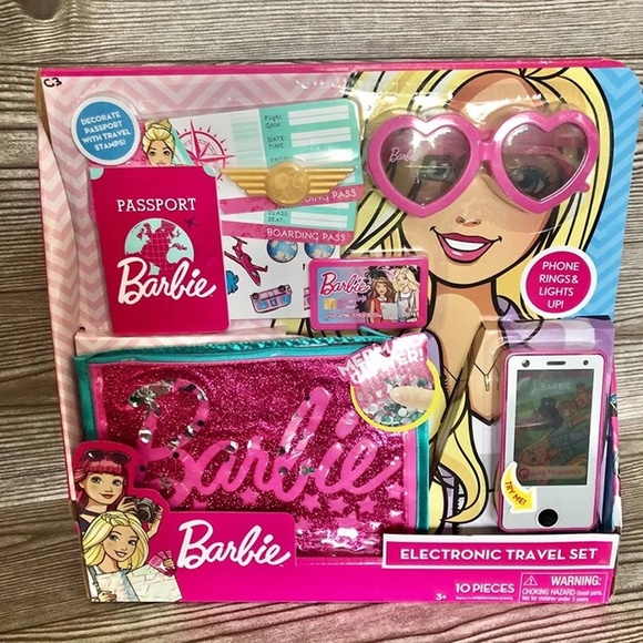 Barbie | Toys | The Barbie Electronic Travel Set Pretend Play | Poshmark